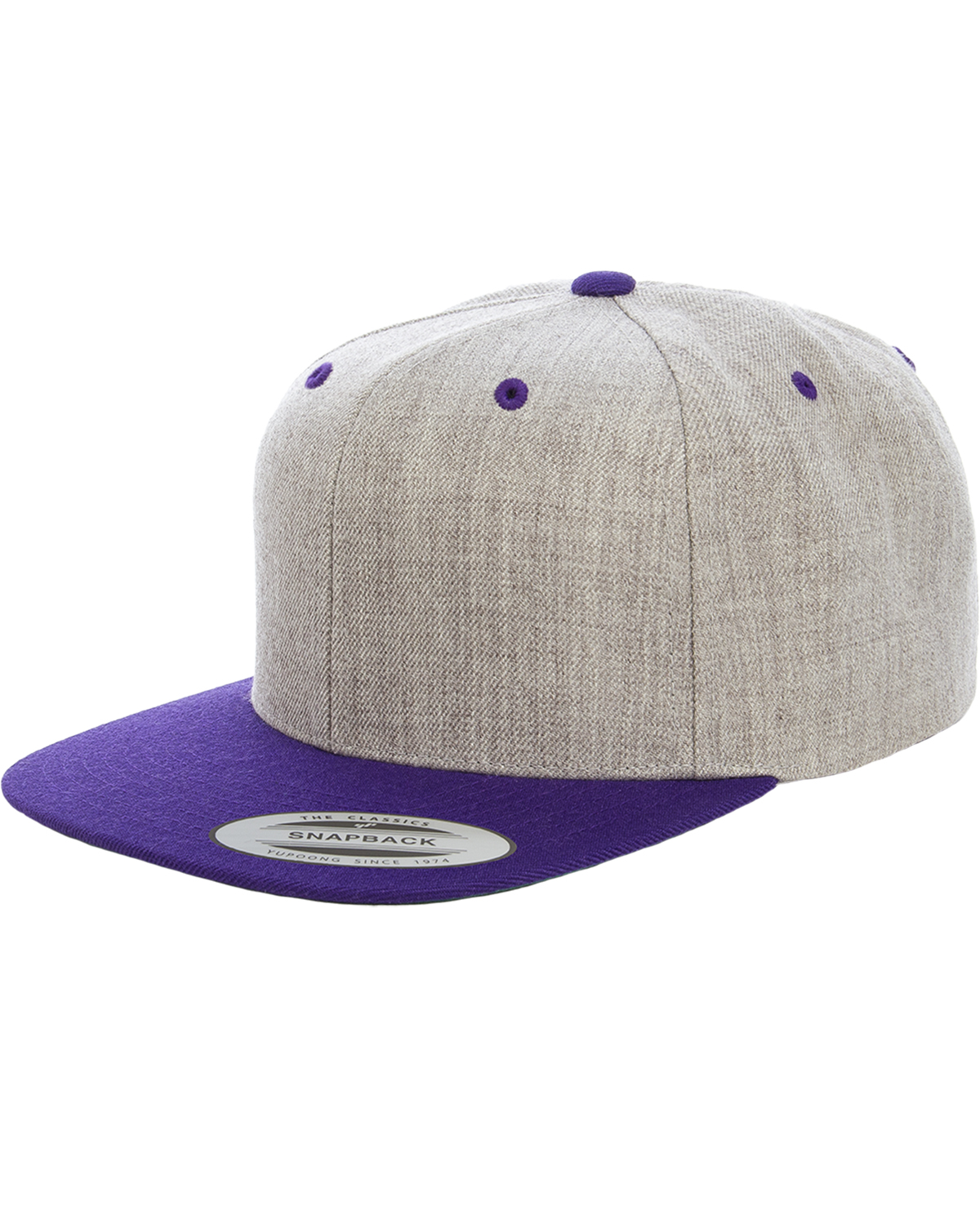 Yupoong 6089MT - Classic Snapback Two-Tone Cap $9.81 - Headwear