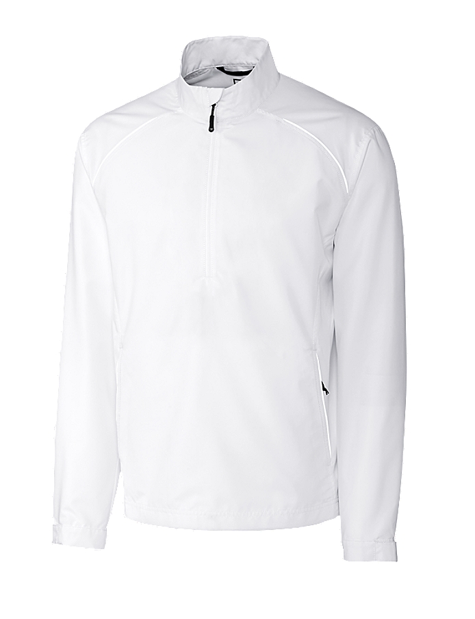 CUTTER & BUCK MCO00922 - Men's CB WeatherTec Beacon Half Zip Jacket $44 ...