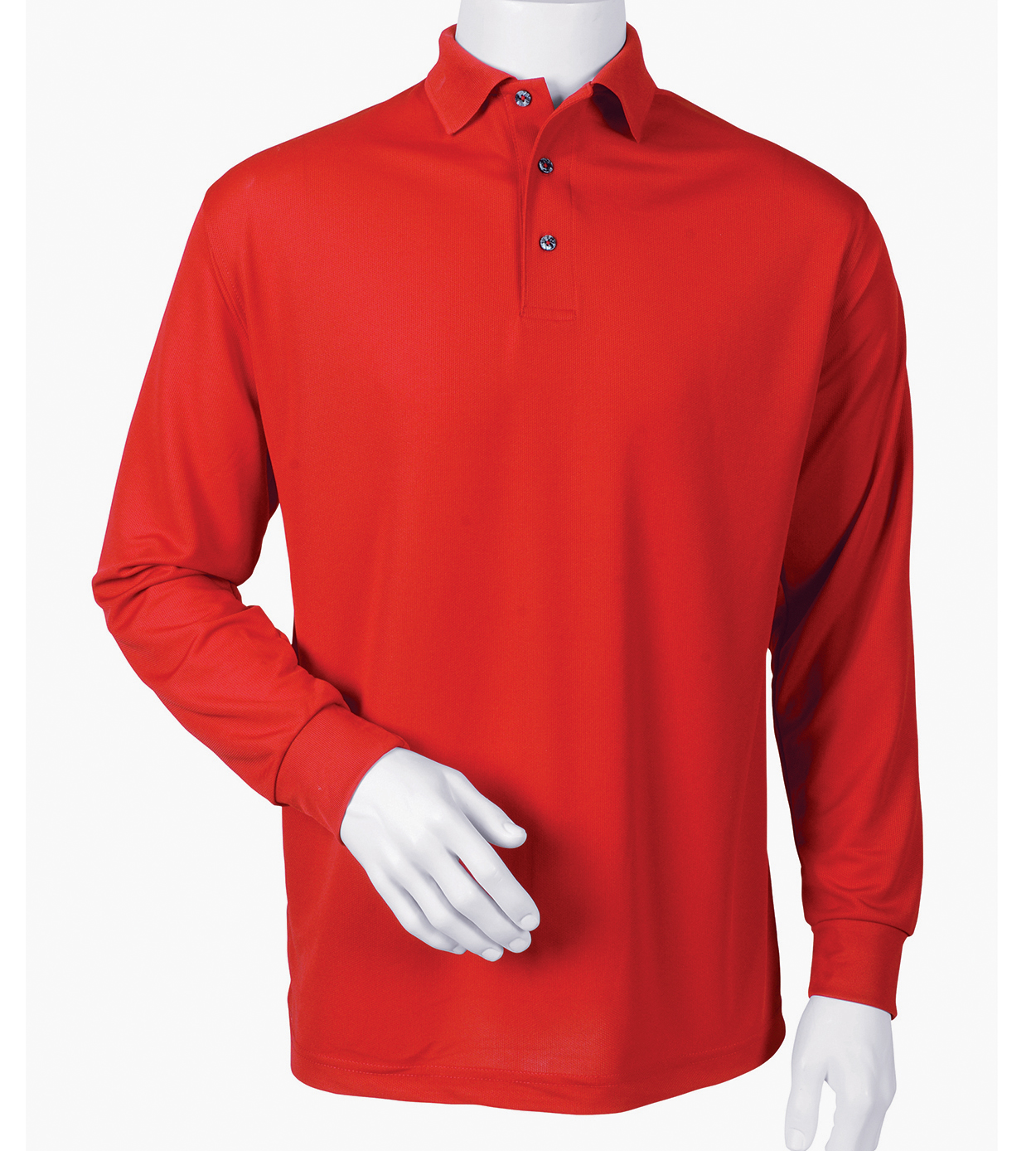 Paragon 110 - Mens LS Performance Mesh Polo $19.35 - Polo/Sport Shirts