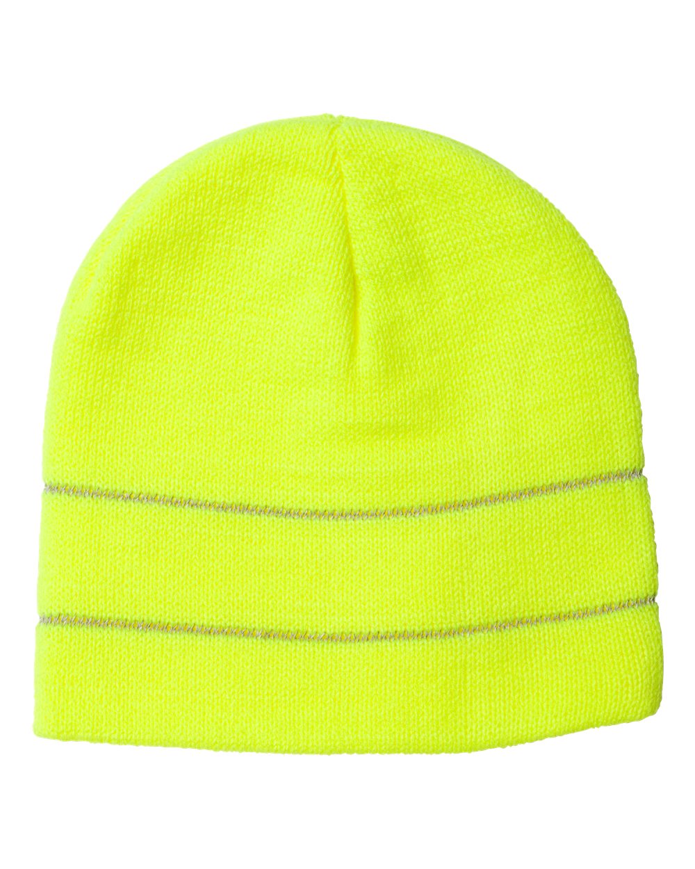 Bayside 3715 Safety Knit Beanie with 3M Reflective Thread $14.23 - Headwear