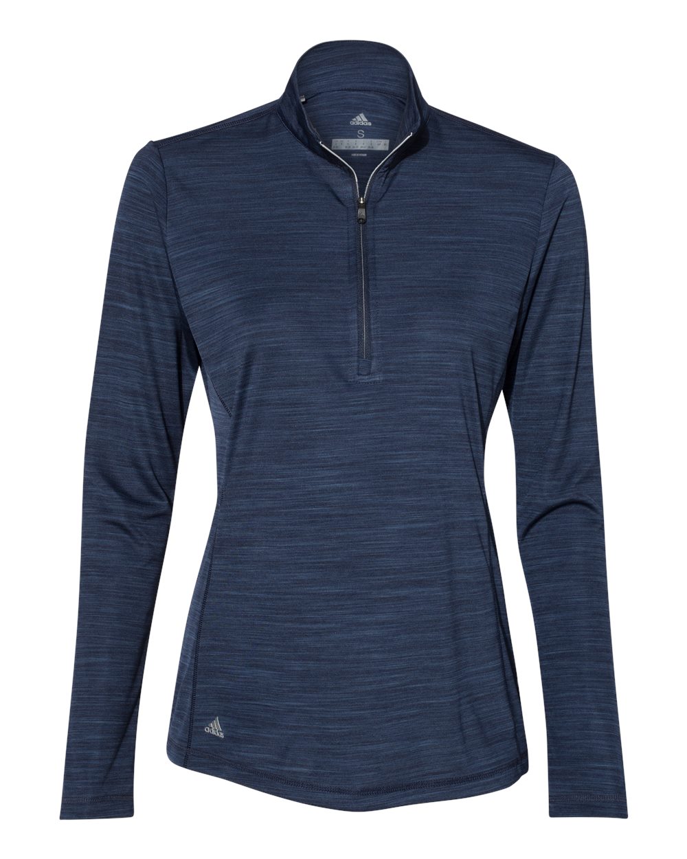 Adidas A476 - Women's Lightweight Melange Quarter-Zip Pullover $39.72 ...