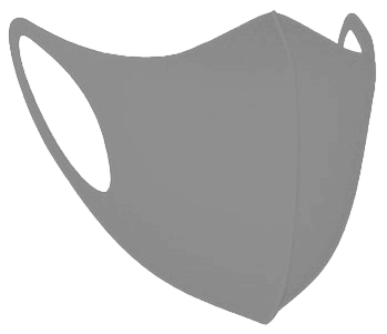 BAW Athletic Wear FM1003 - Adult Aerosilver Face Mask(12/Pack) $26.46 ...